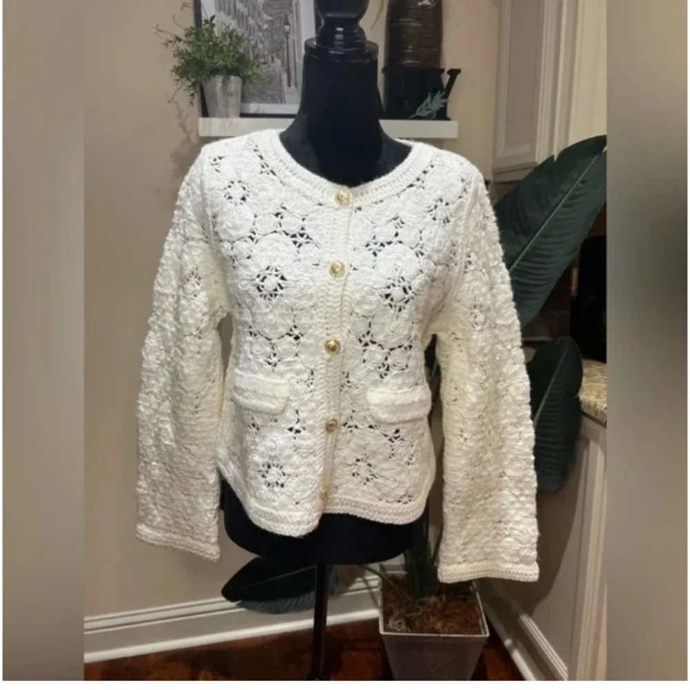 House of Harlow 1960 | Sweaters | New House Of Harlow 96 Floral Lace ...